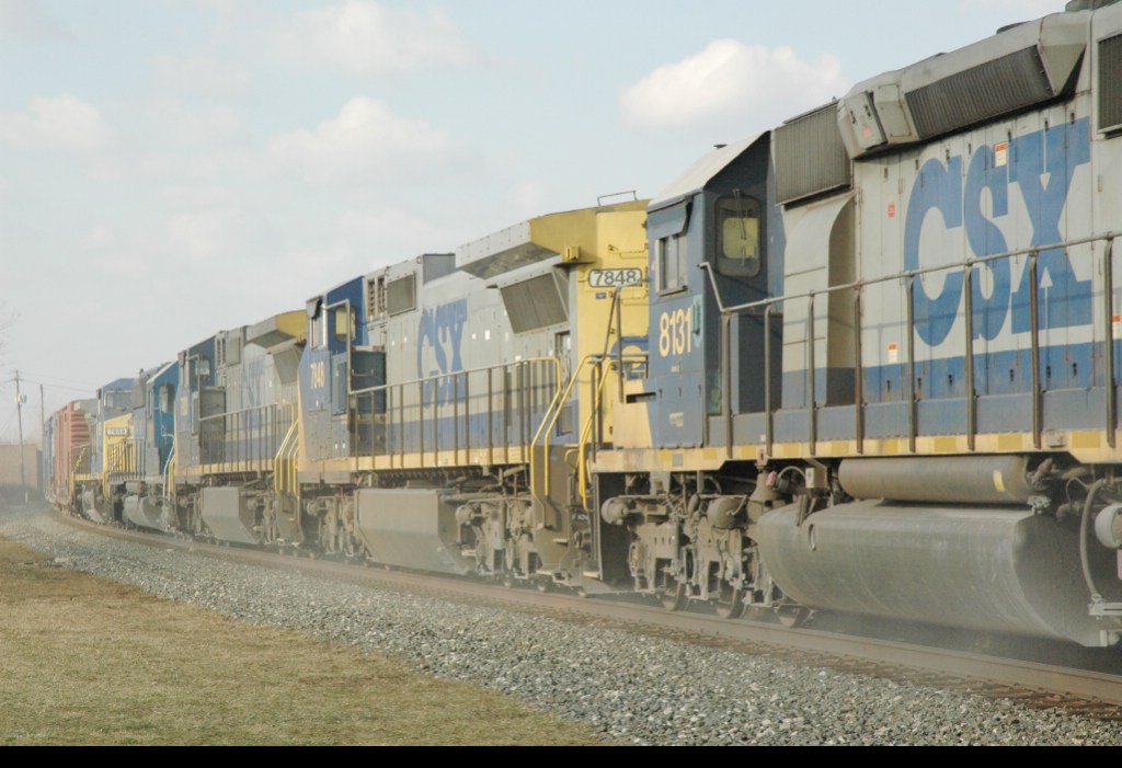 CSX 7848, East